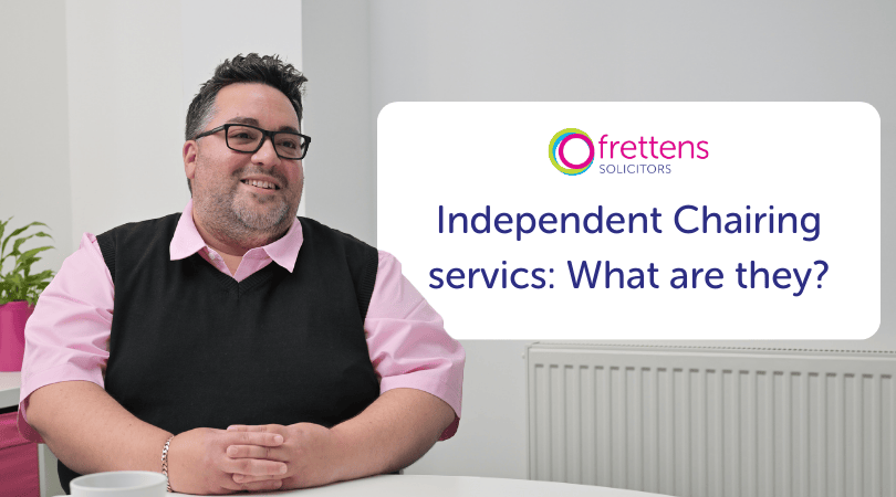 What is the role of an independent chair?